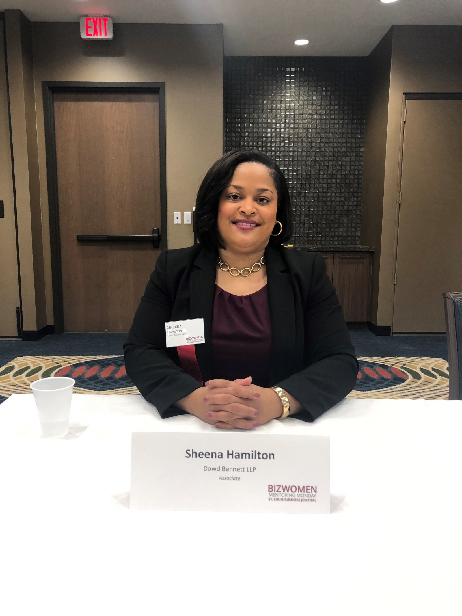 Sheena Hamilton serves as mentor for Bizwoman Mentoring Monday - Dowd ...
